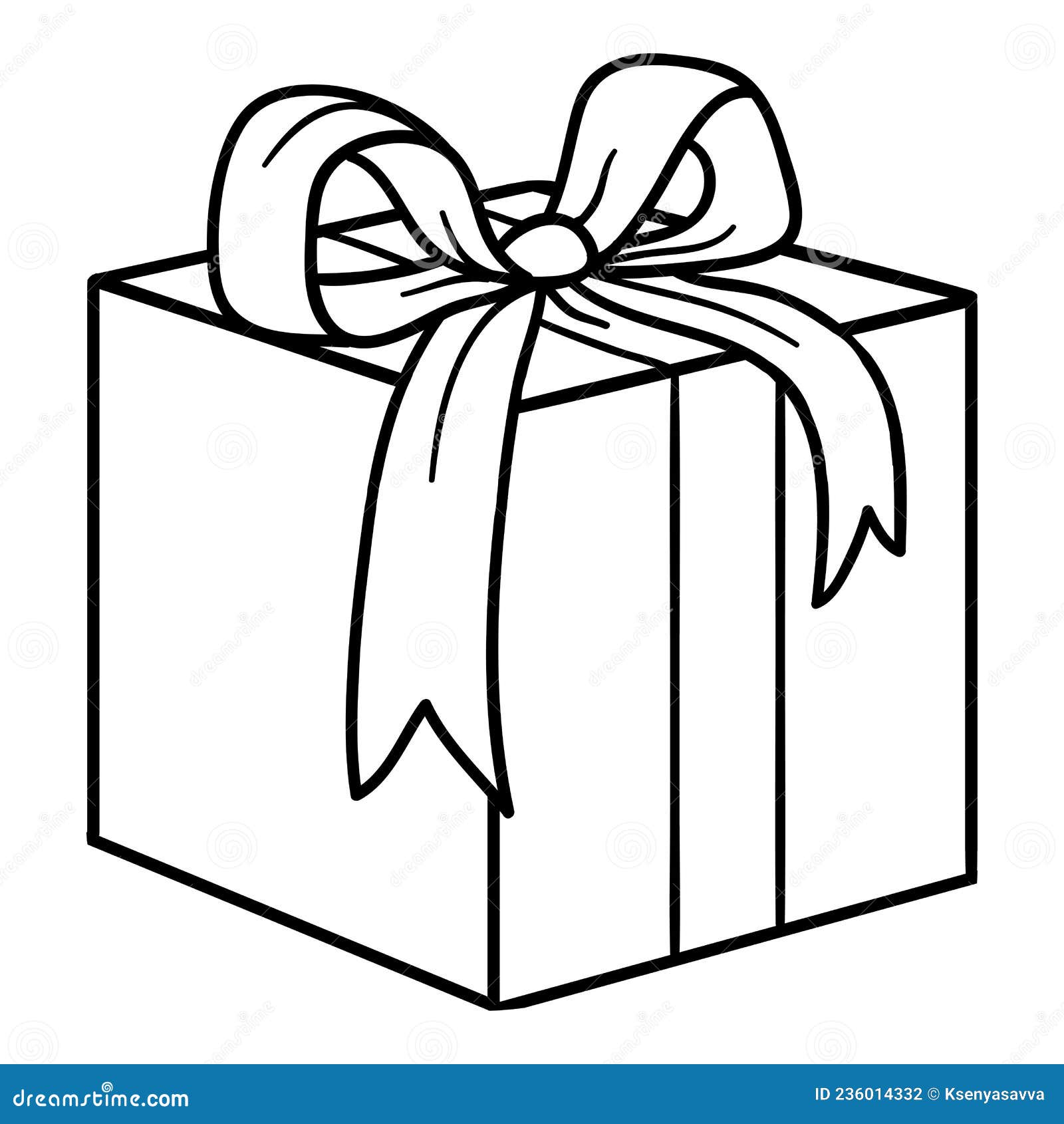 Coloring Book for Kids, Gift Box Stock Vector - Illustration of ...