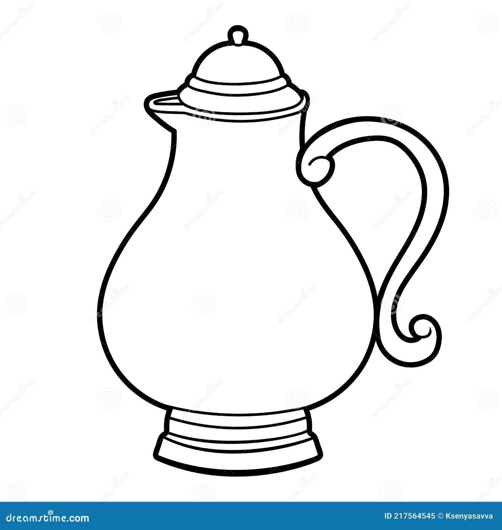 Jug Coloring Pages