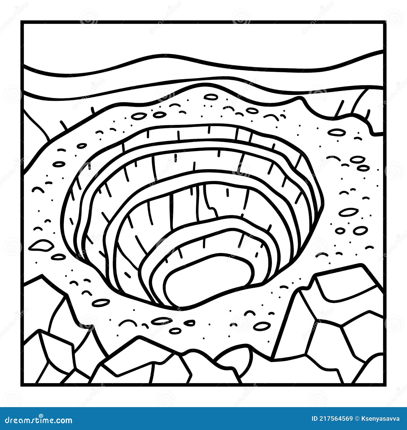 Quarry Coloring Pages