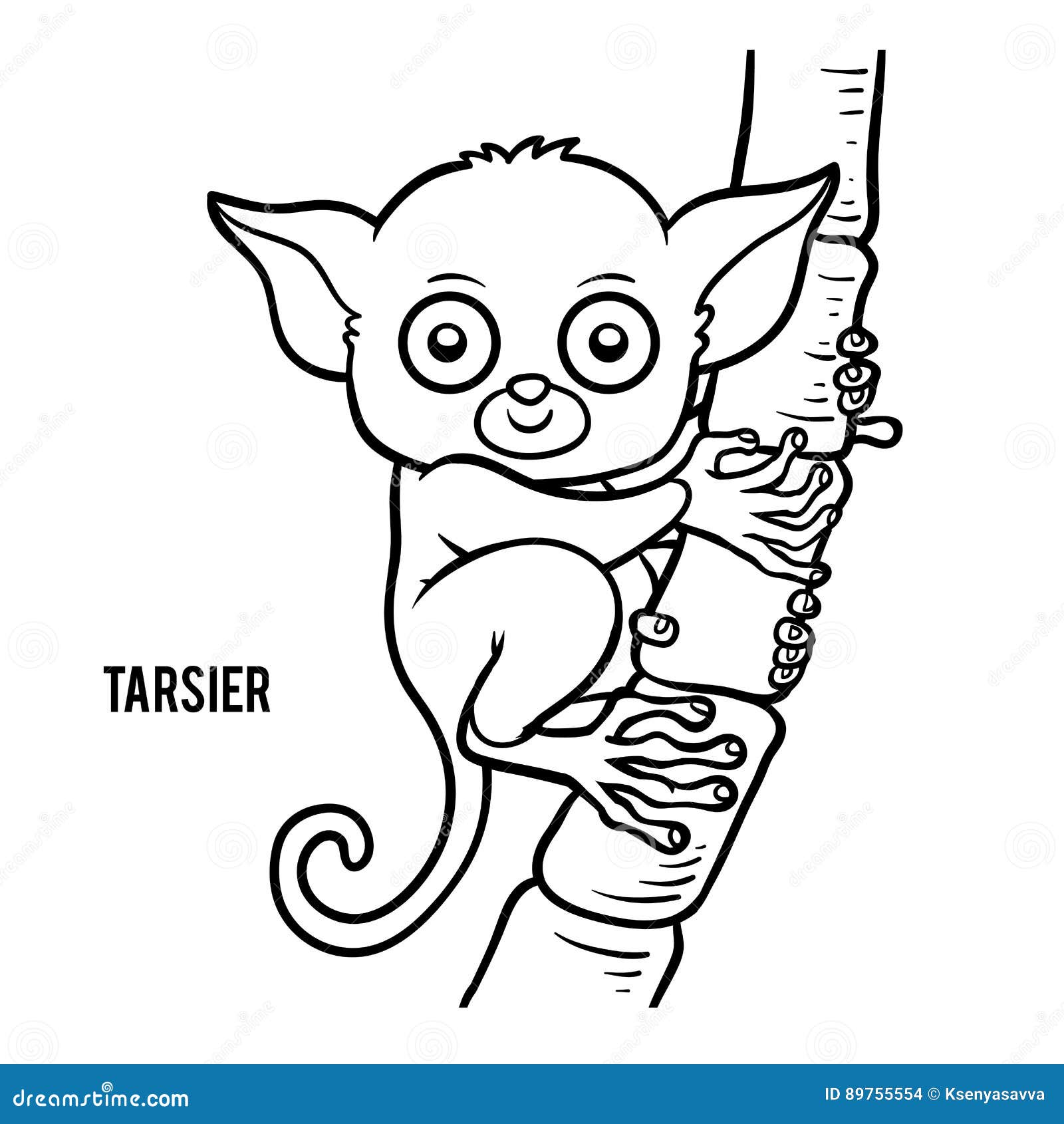 Tarsier Cartoons, Illustrations & Vector Stock Images - 1191 Pictures ...