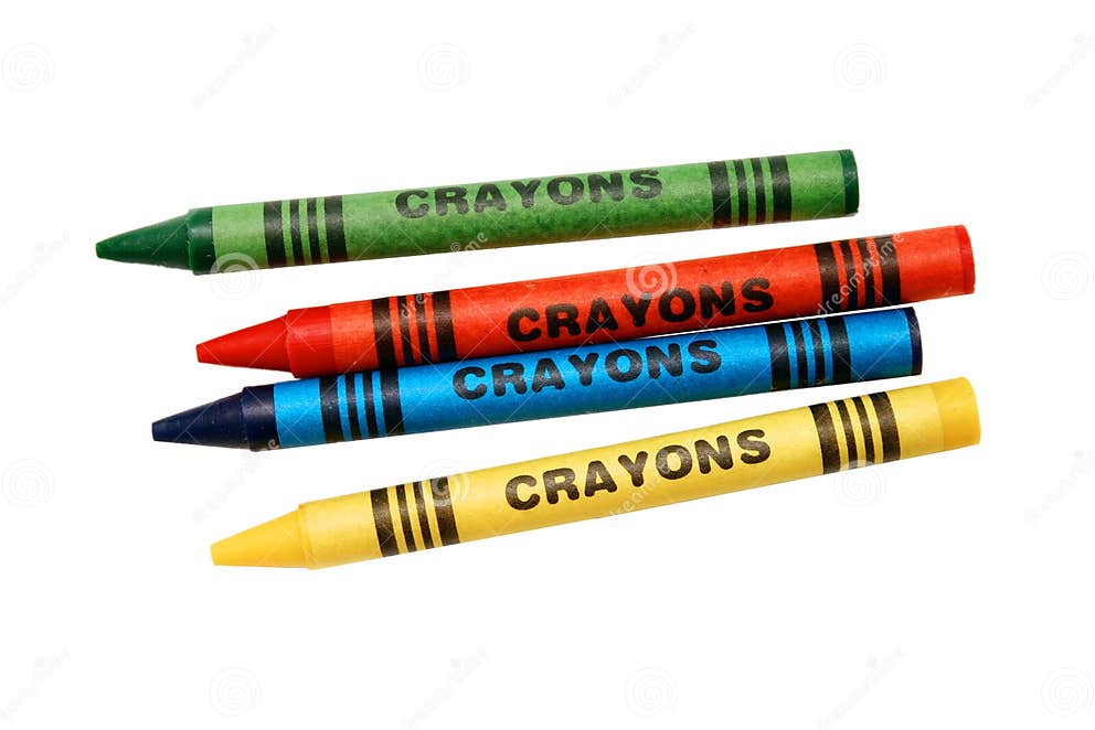 Coloring crayons stock photo. Image of colorful, coloring - 121180