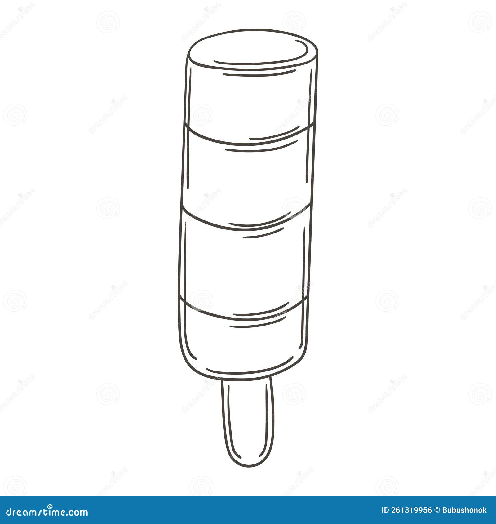 Coloring Illustration in Hand Draw Style Stock Vector - Illustration of ...