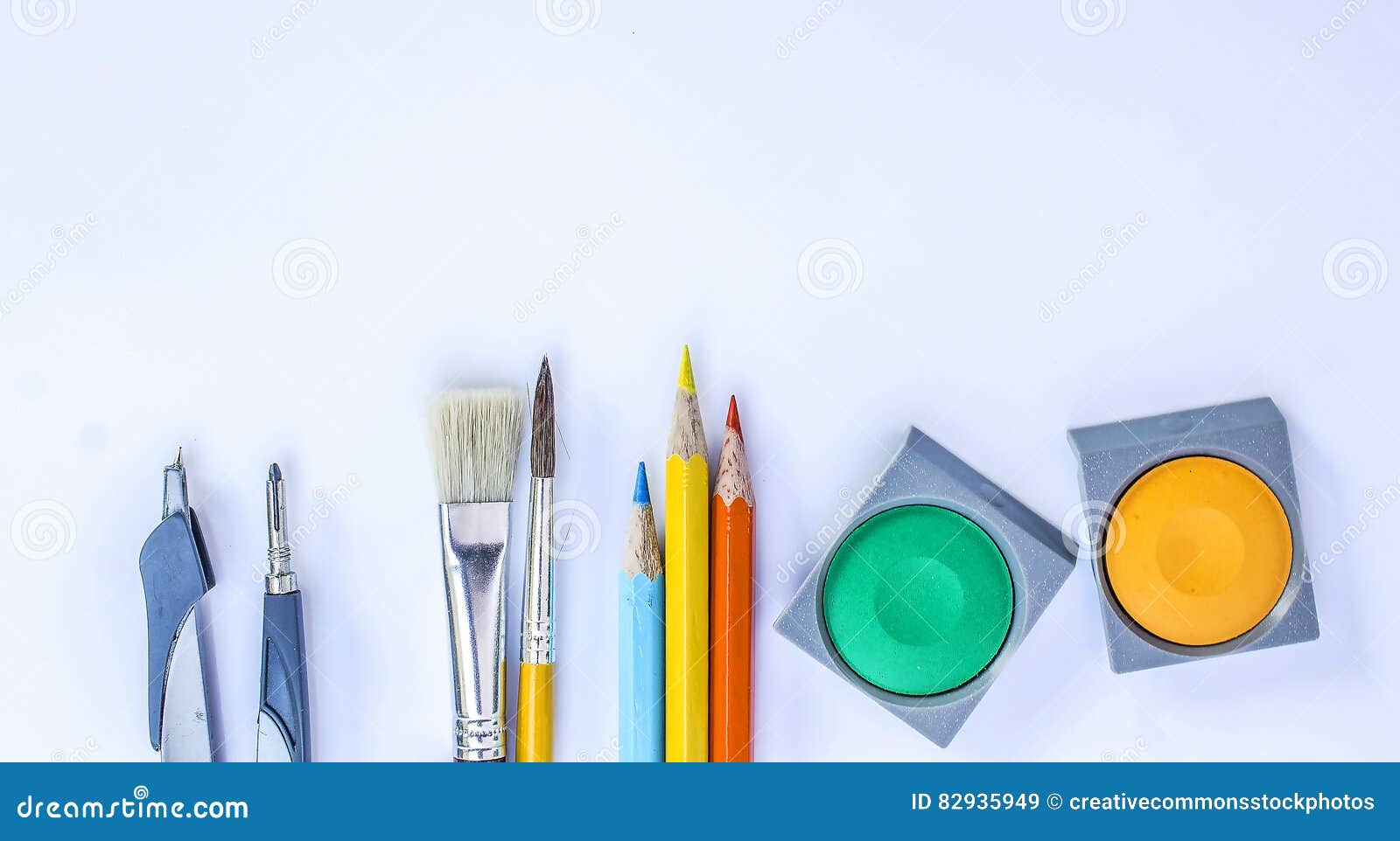 Coloring Materials Picture. Image: 82935949
