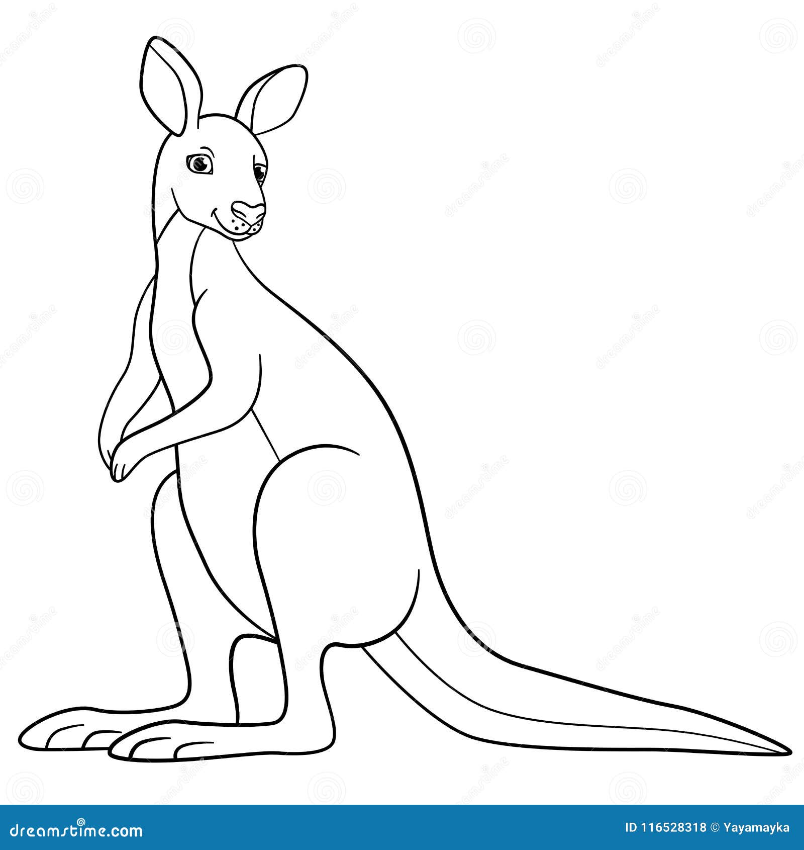 Cute Kangaroo Pixel Art: Voxel Style Minecraft Character Stock Photo ...