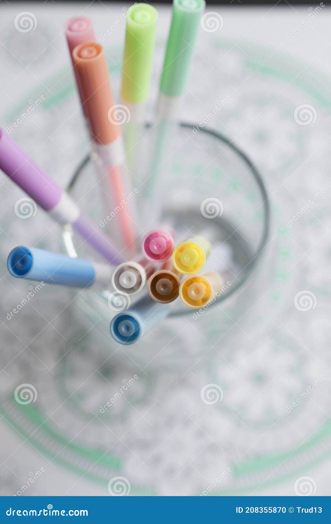 Coloring Pens Royalty-Free Stock Image | CartoonDealer.com #13436044