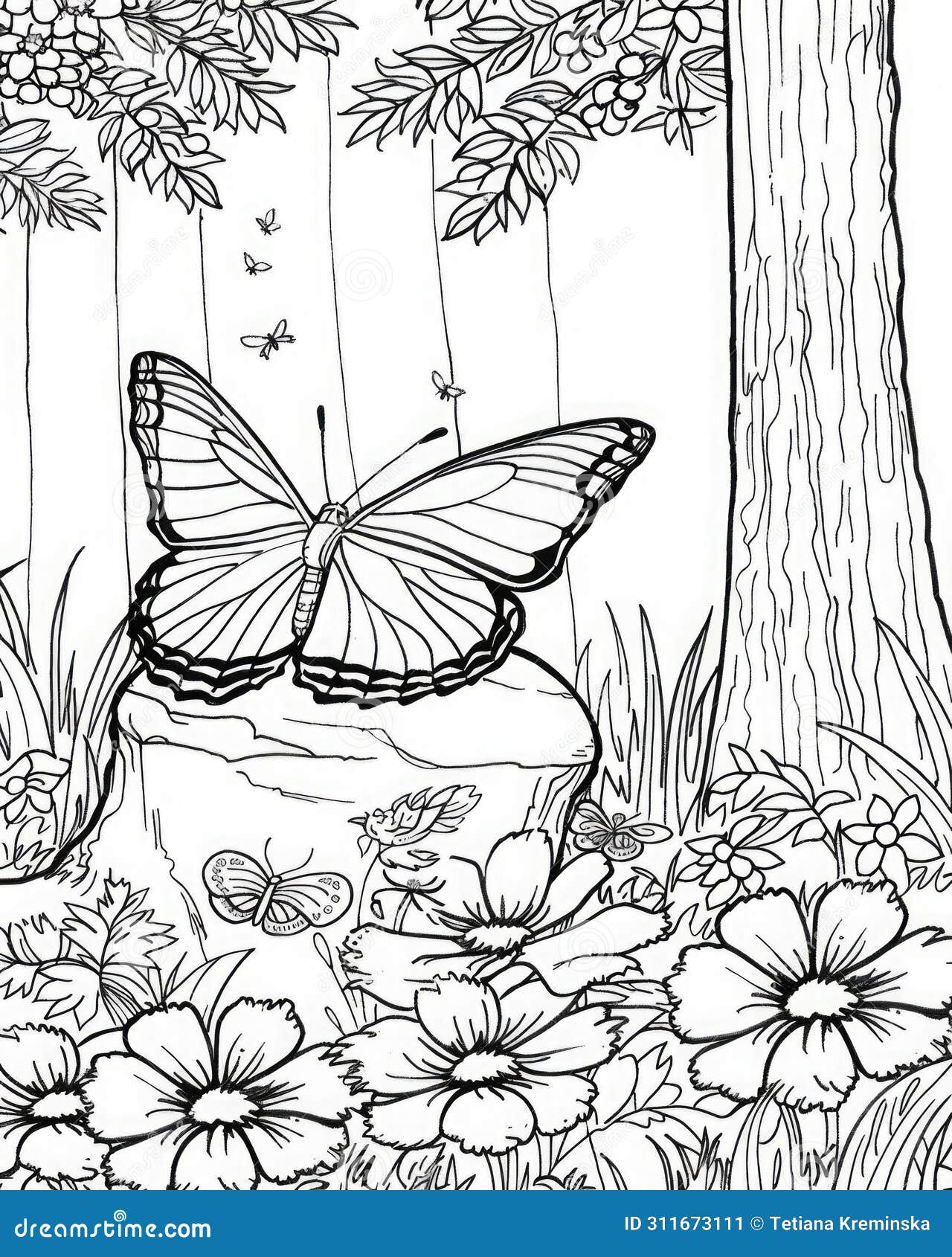 Coloring Sheets with Spring Themes, Featuring Flowers, Animals, and ...