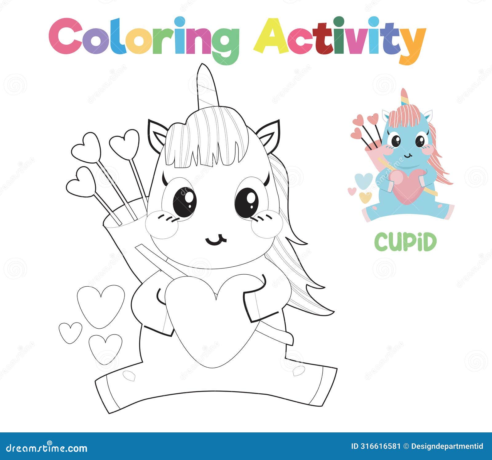 Coloring Worksheet Page. Educational Printable Coloring Worksheet Stock ...
