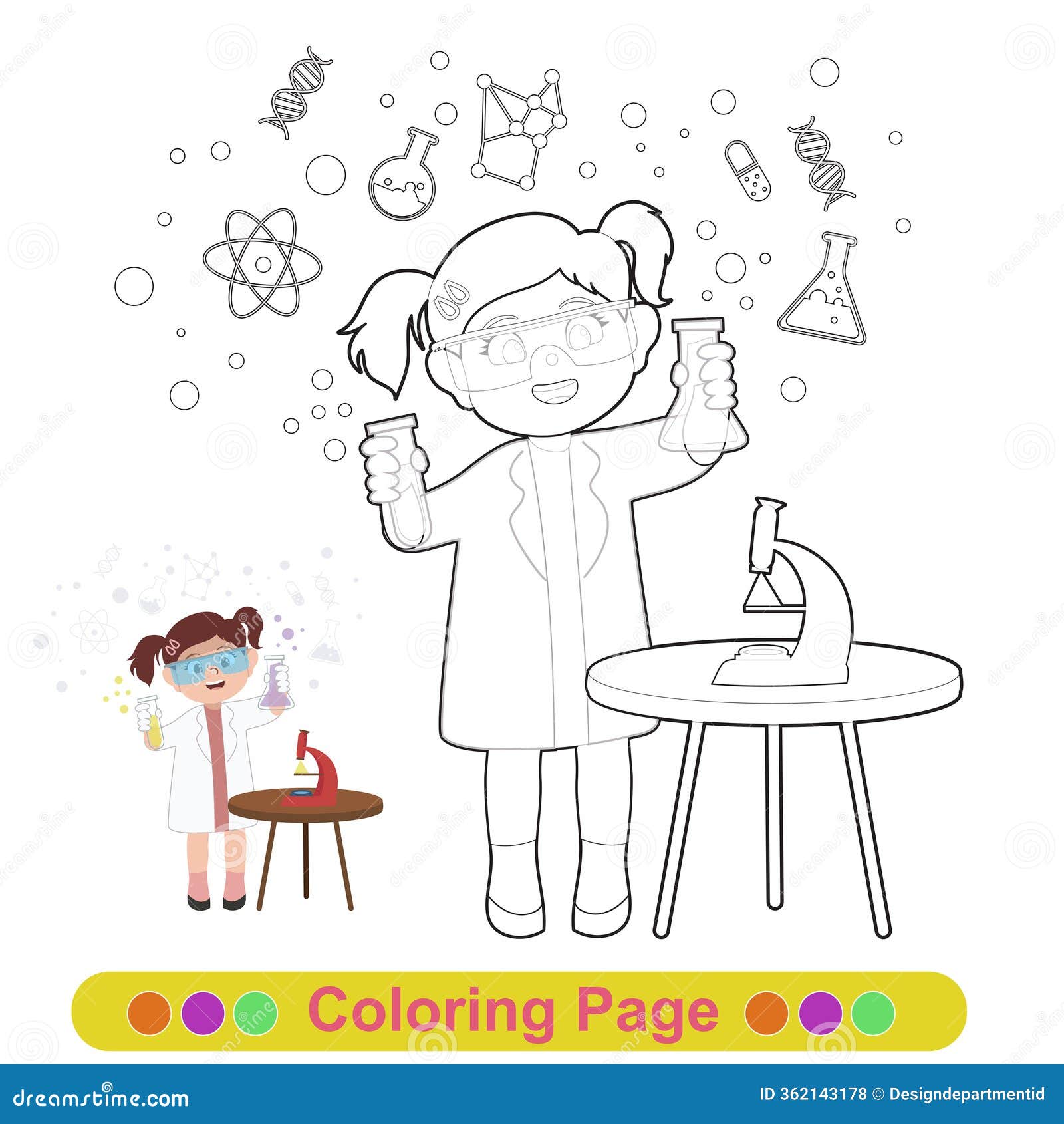 Coloring Worksheet Page. Educational Printable Coloring Worksheet ...