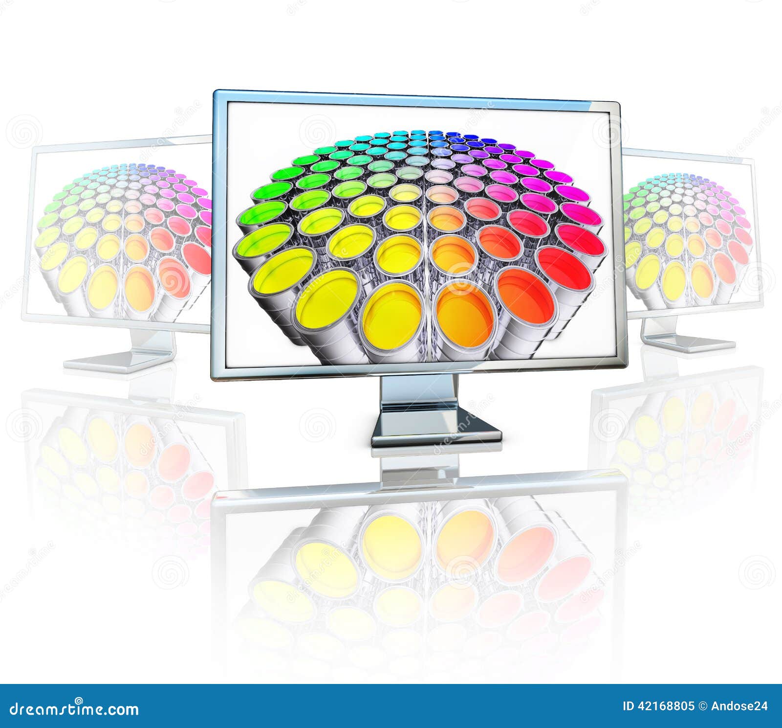 Colorize stock illustration. Illustration of color, display - 42168805