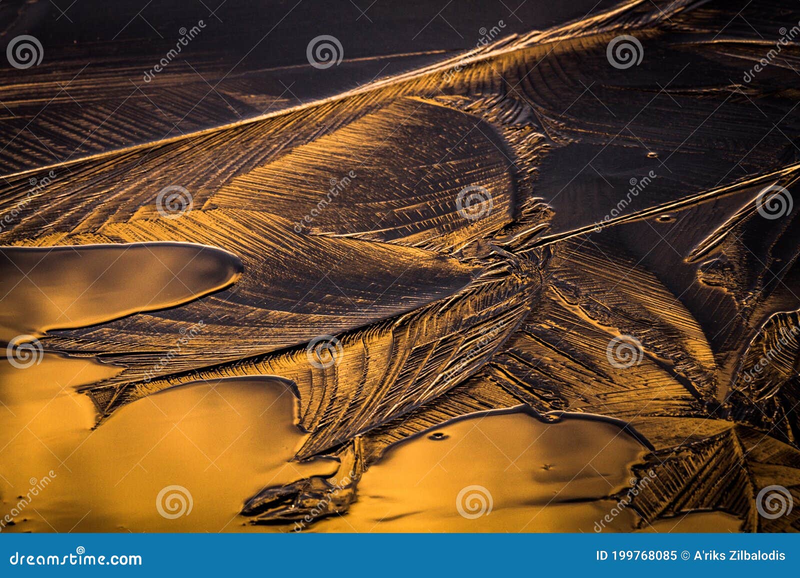 Colorized and Textured Ice in Natural Colors Stock Image - Image of ...