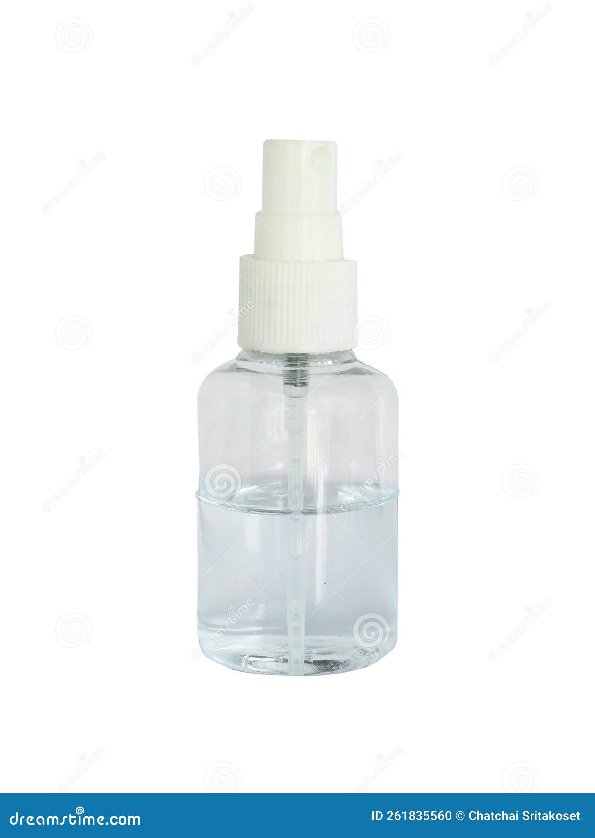 Colorless Alcohol Spray Bottle Small is Used for Disinfection Stock ...