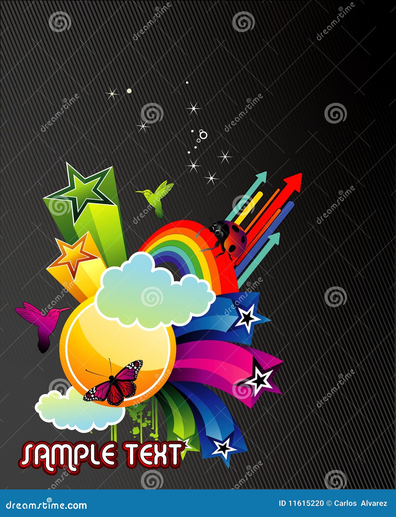 Colors Abstract Vector Illustration Stock Vector - Illustration of ...
