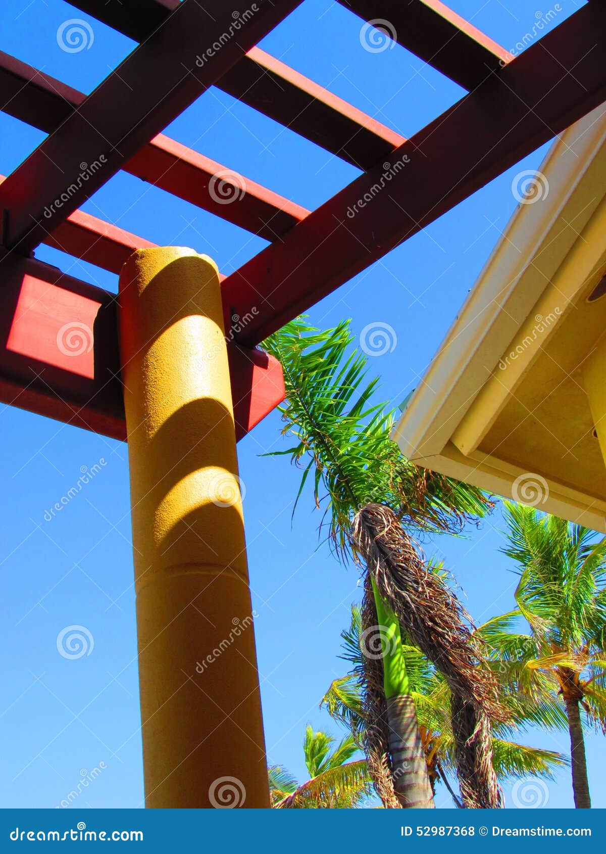 Colors at the beach stock photo. Image of boardwalk, florida - 52987368
