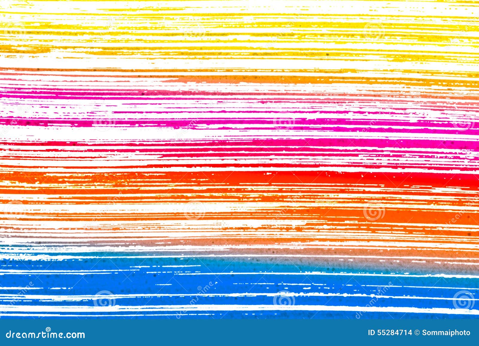 Colors Brush Strokes Pattern Stock Photo - Image of vitality, grunge ...