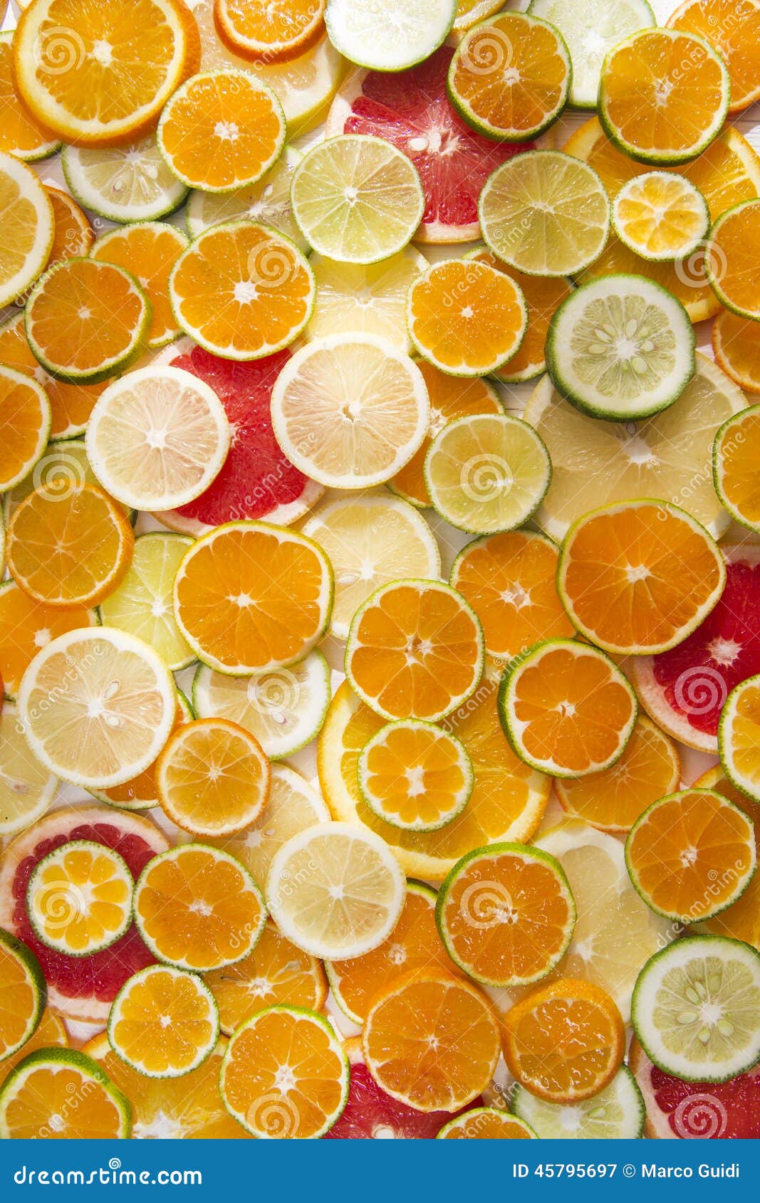 The Colors of Citrus Fruits Stock Image - Image of sour, delicious ...