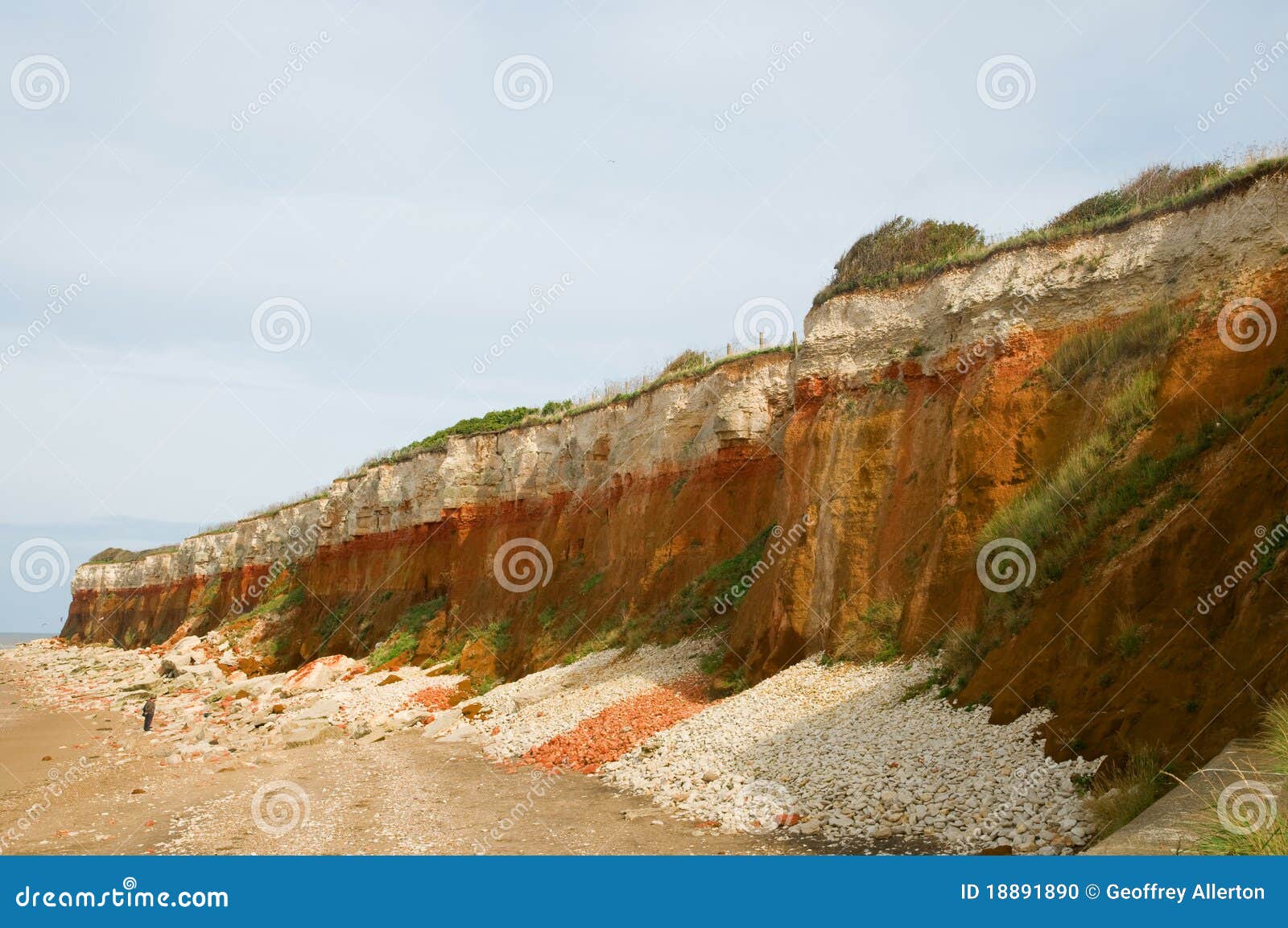 Colors of the cliffs stock photo. Image of england, seaside - 18891890