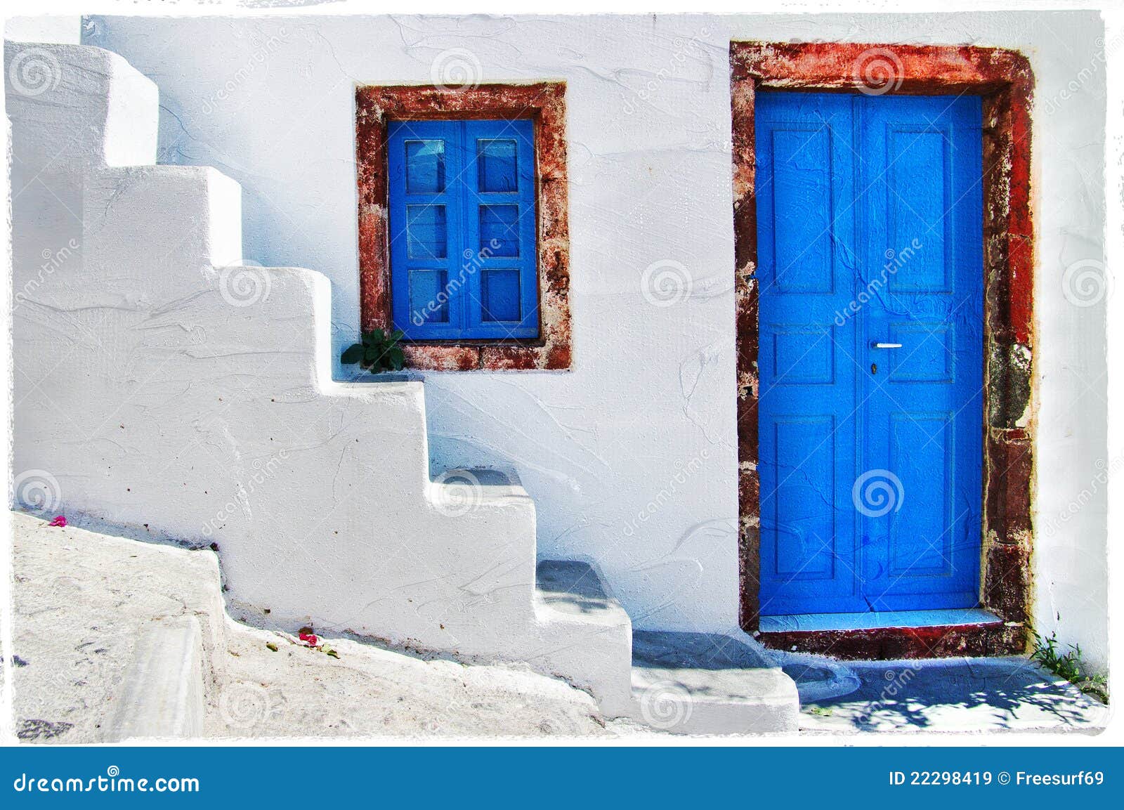 Colors of Greece stock image. Image of greek, building - 22298419