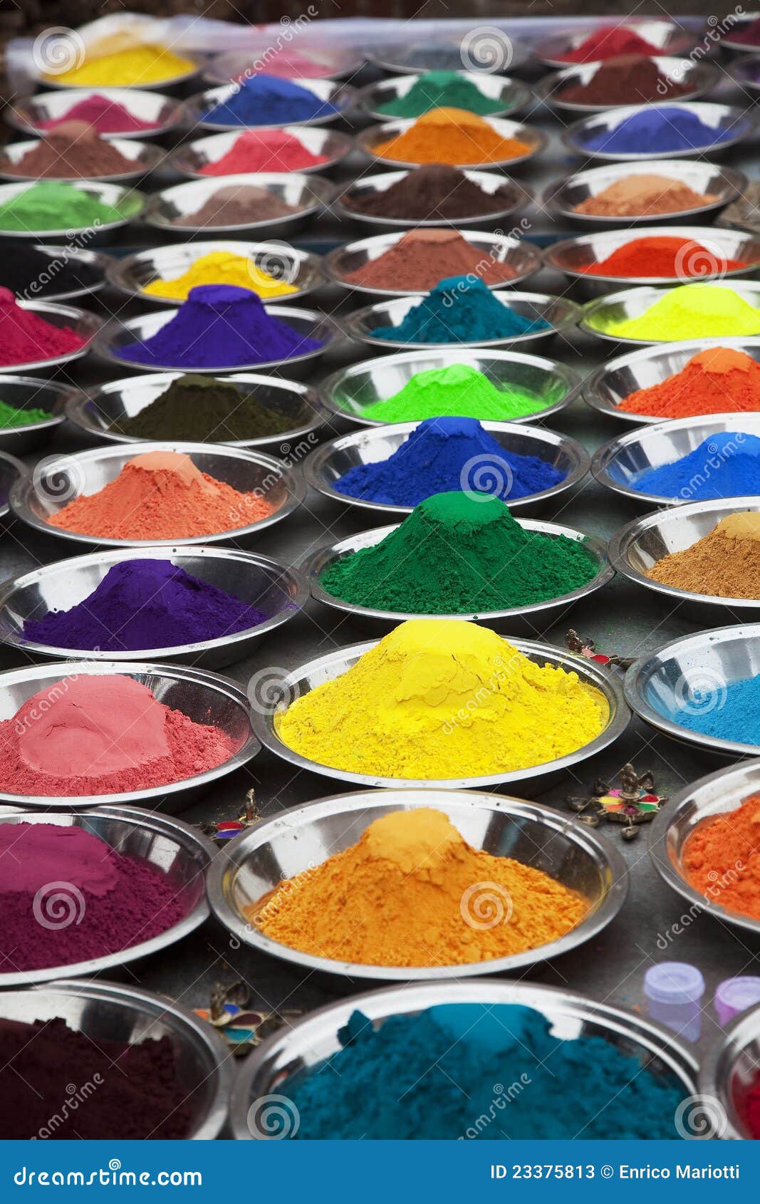 The colors of India stock image. Image of asia, paint - 23375813