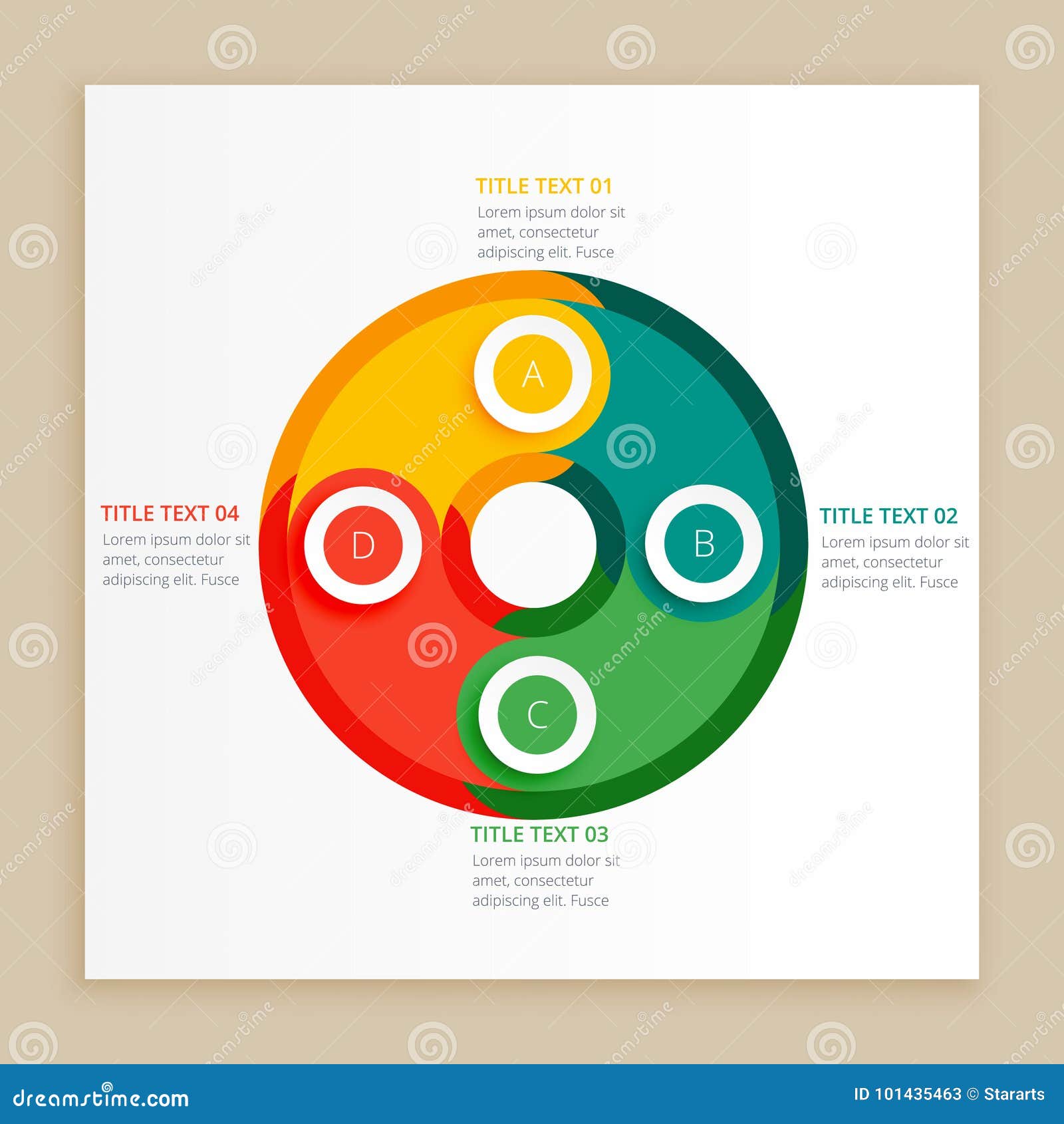 Colors infograph steps stock vector. Illustration of elements - 101435463