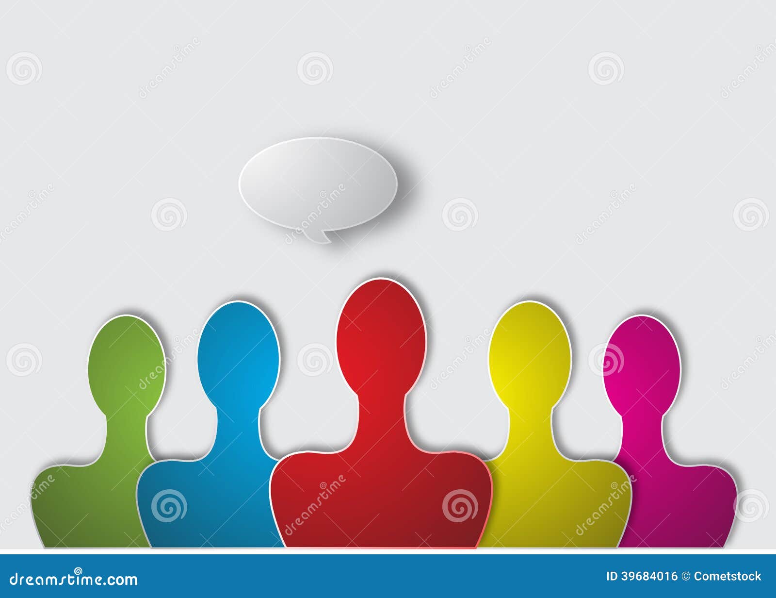 Colors leader stock vector. Illustration of concepts - 39684016