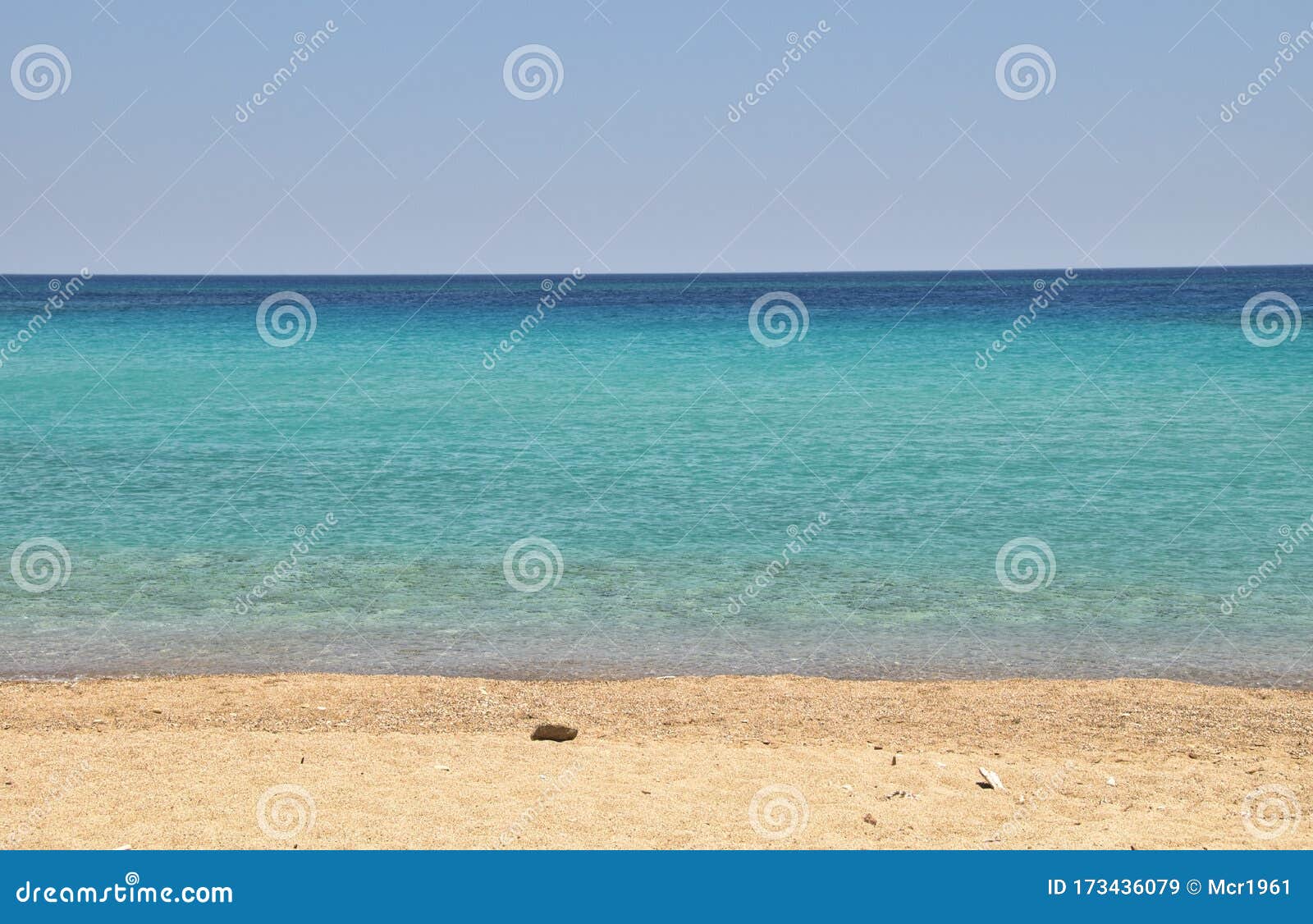 Colors of the Mediterranean Sea Stock Image - Image of sand, warm ...