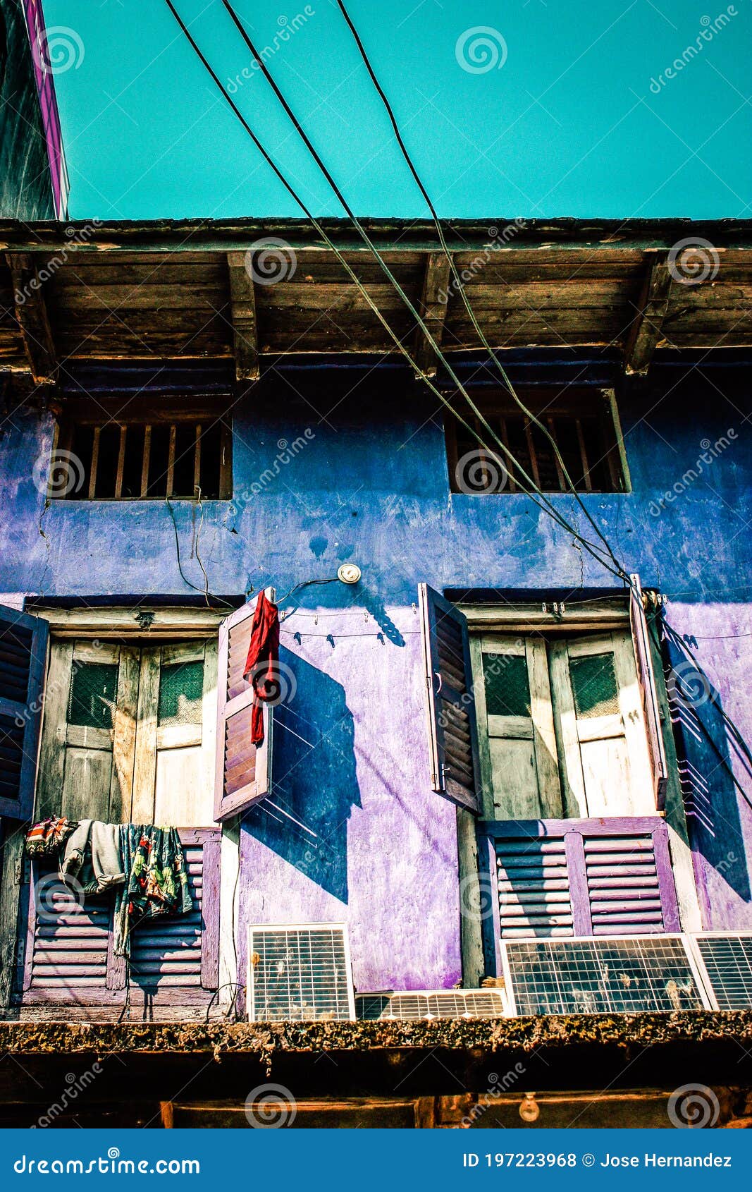 Colors of Nepal stock photo. Image of culture, balcony - 197223968