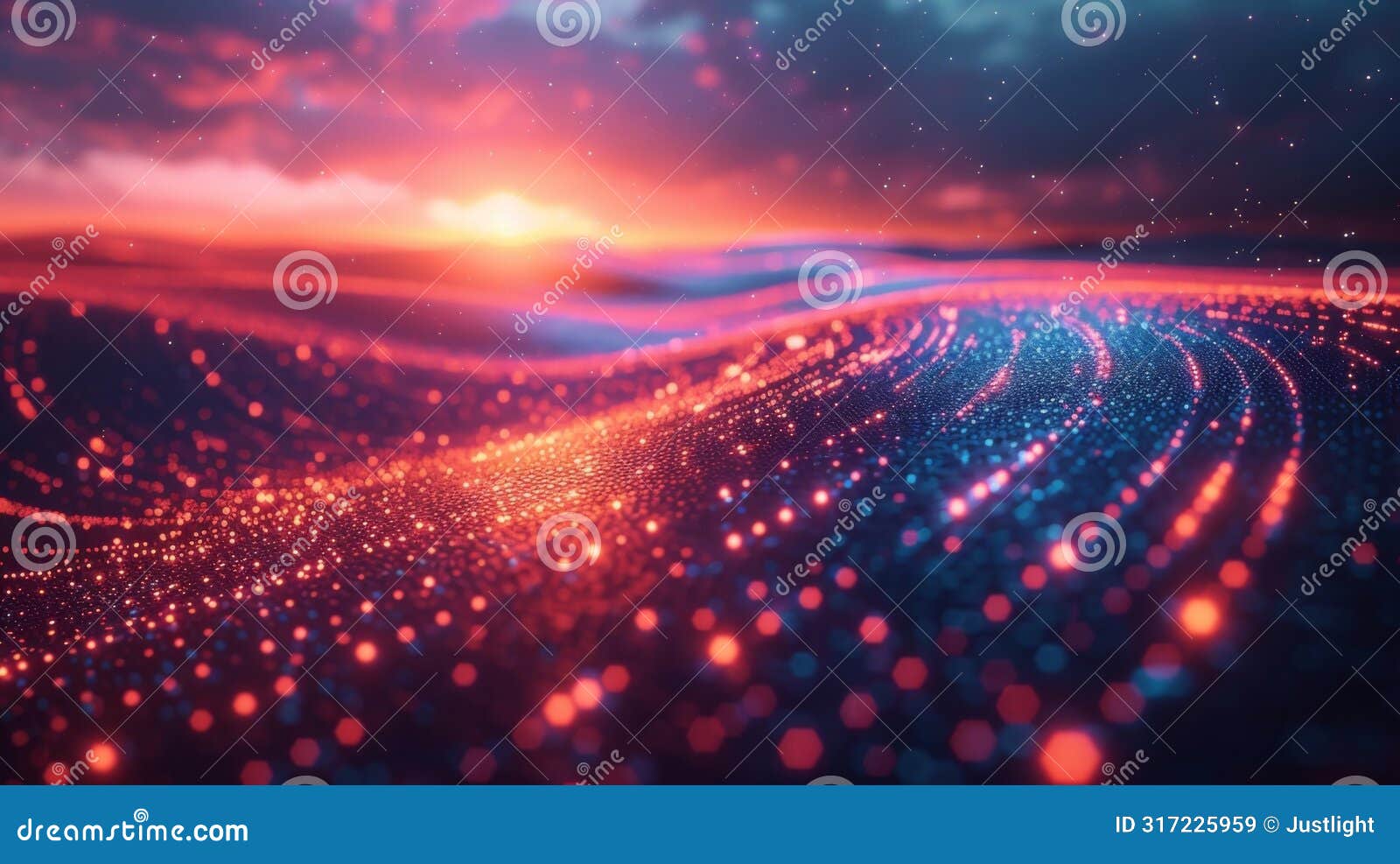 Colors and Numbers Swirl and Pulse in a Mesmerizing Display ...