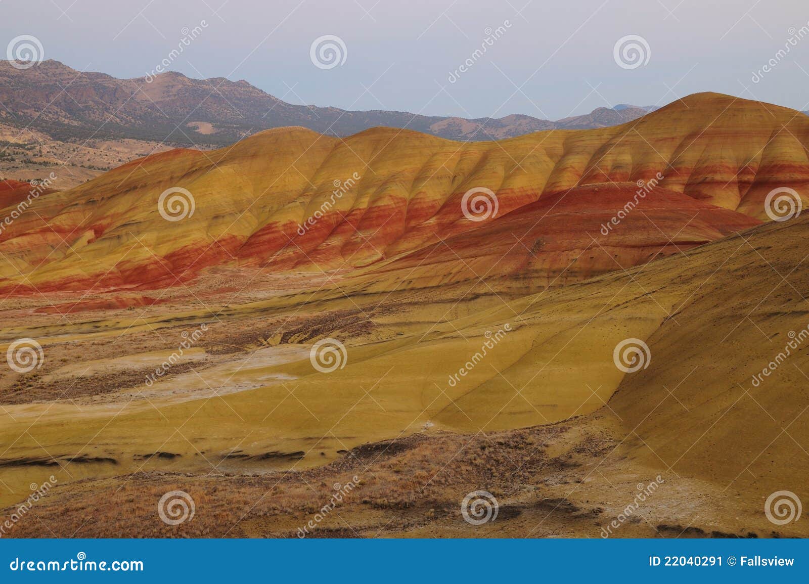 Colors of painted hills stock image. Image of nature - 22040291