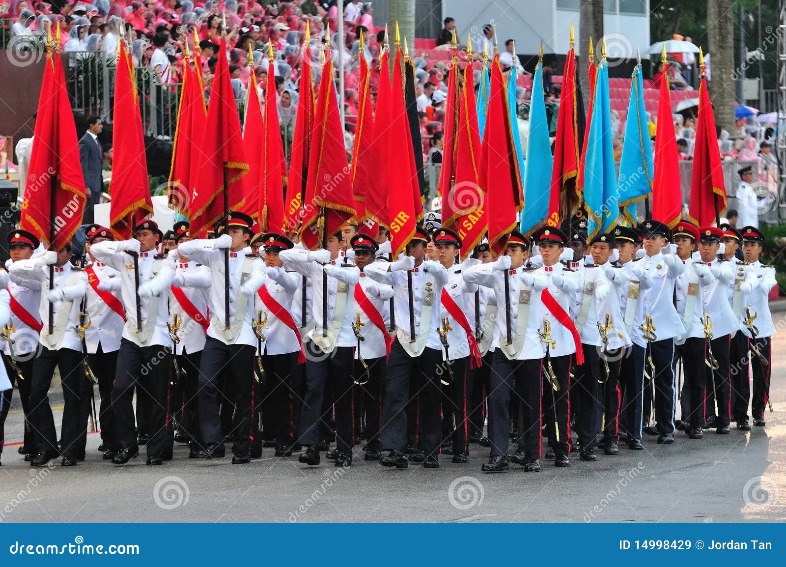Colors Party Marching during NDP 2010 Editorial Stock Image - Image of ...