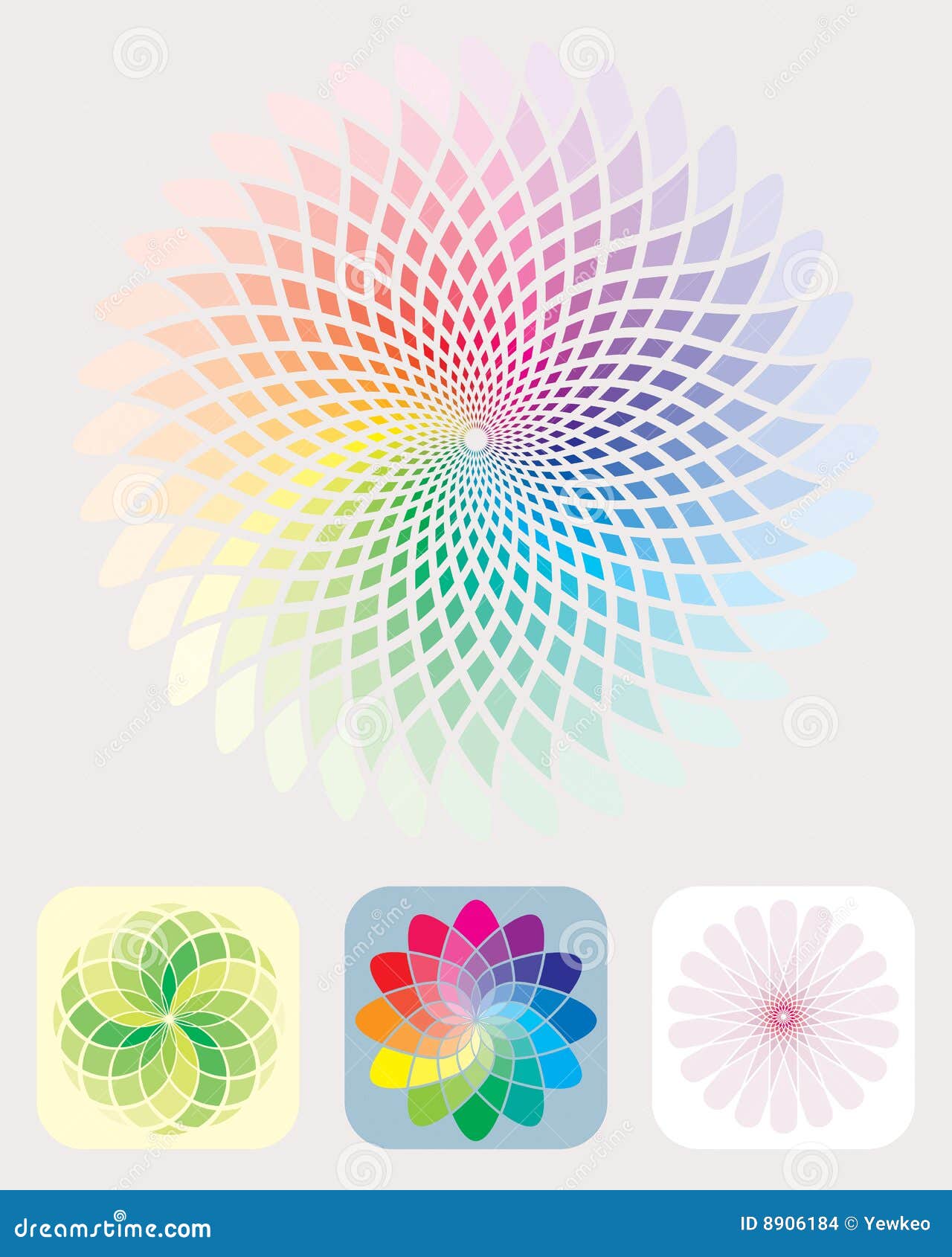 Colors Pattern stock vector. Illustration of illusion - 8906184