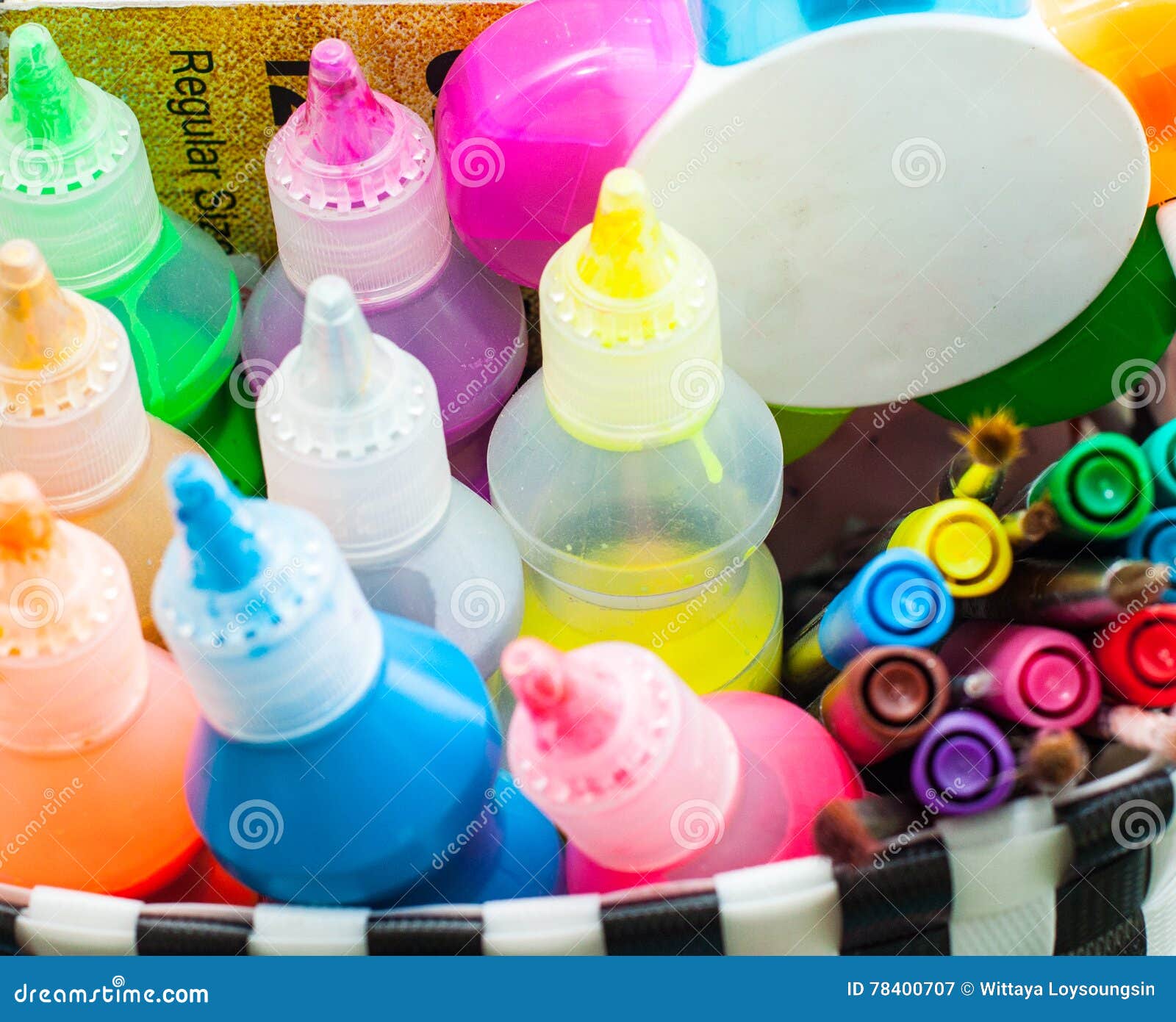 Colors Pattle Design Drawing Stock Photography | CartoonDealer.com ...