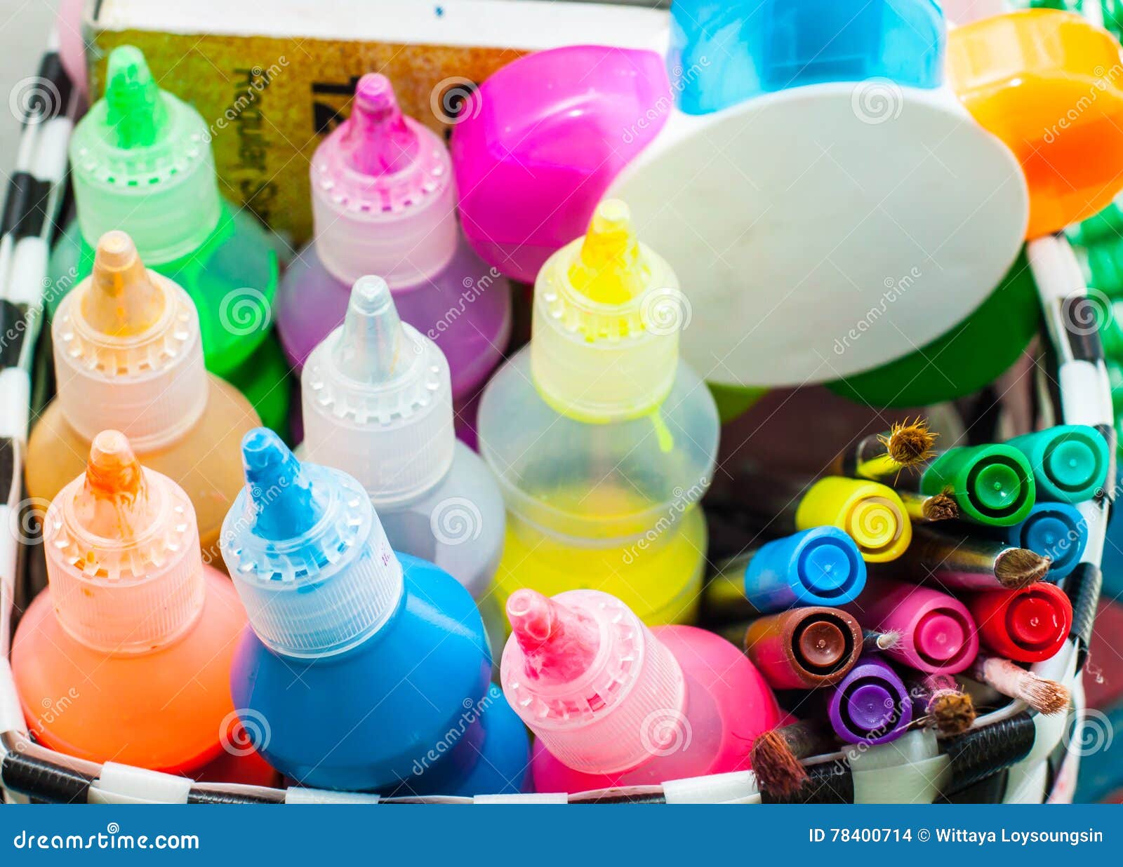 Colors Pattle Design Drawing Stock Photography | CartoonDealer.com ...