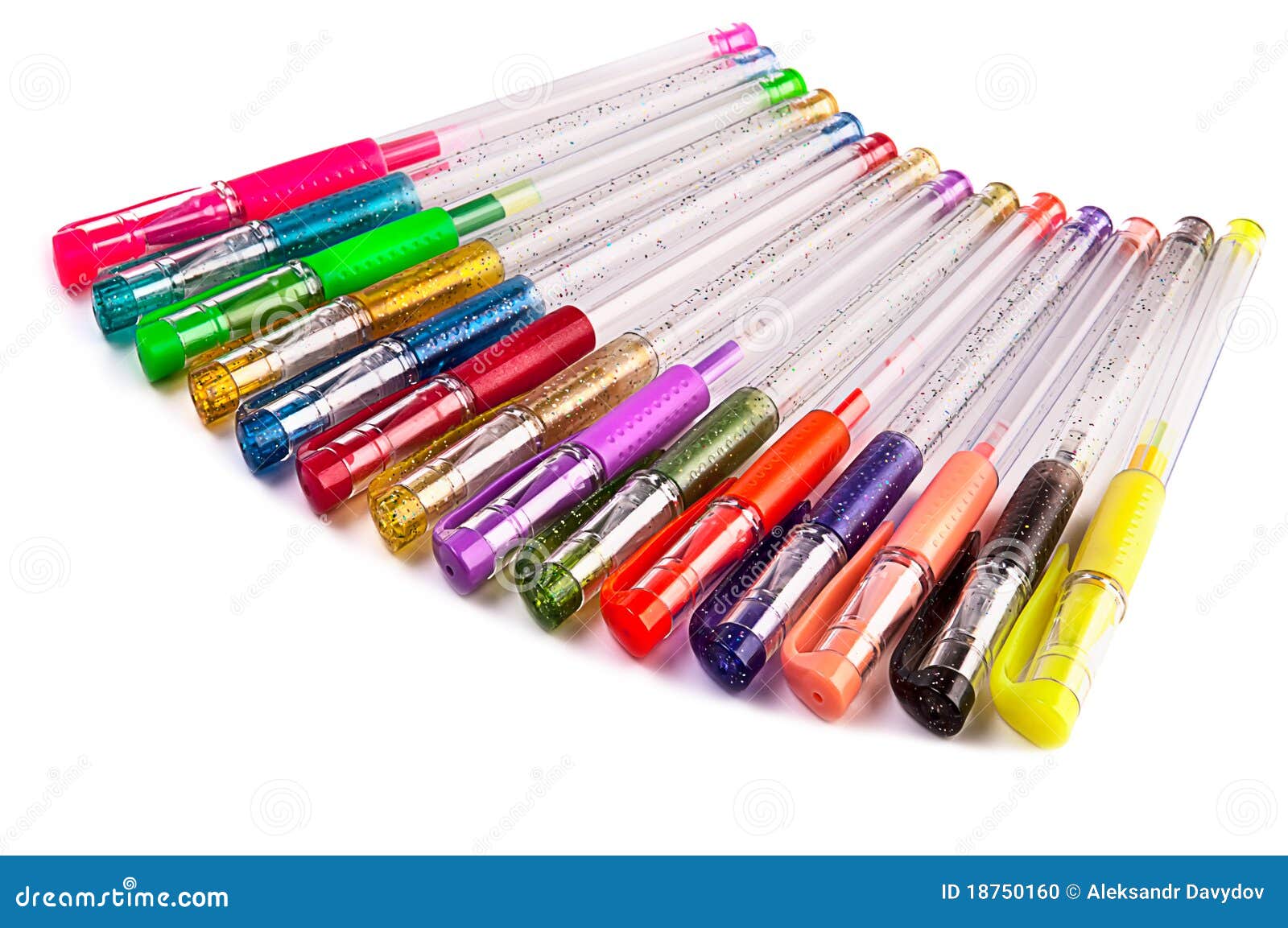 Colors pens stock photo. Image of colours, closeup, office - 18750160