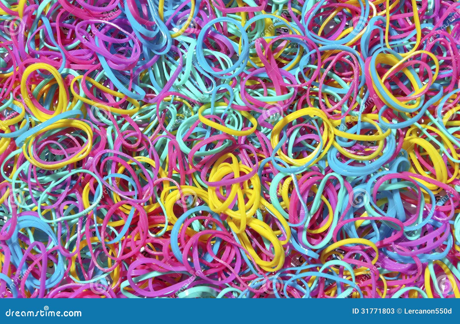 Colors of plastic band stock image. Image of yellow, desktop - 31771803