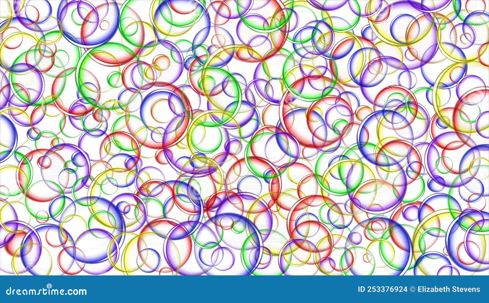 The Colors of Pride, from Edge To Edge Stock Illustration ...