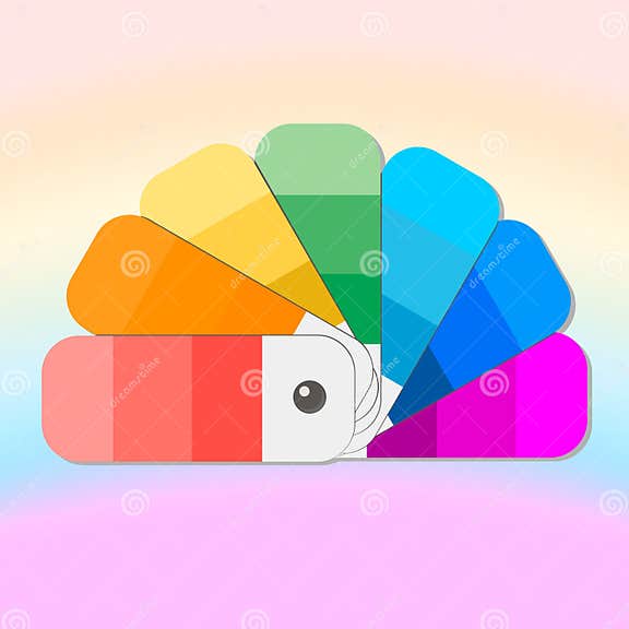The Colors of the Rainbow Spectrum Stock Vector - Illustration of ...
