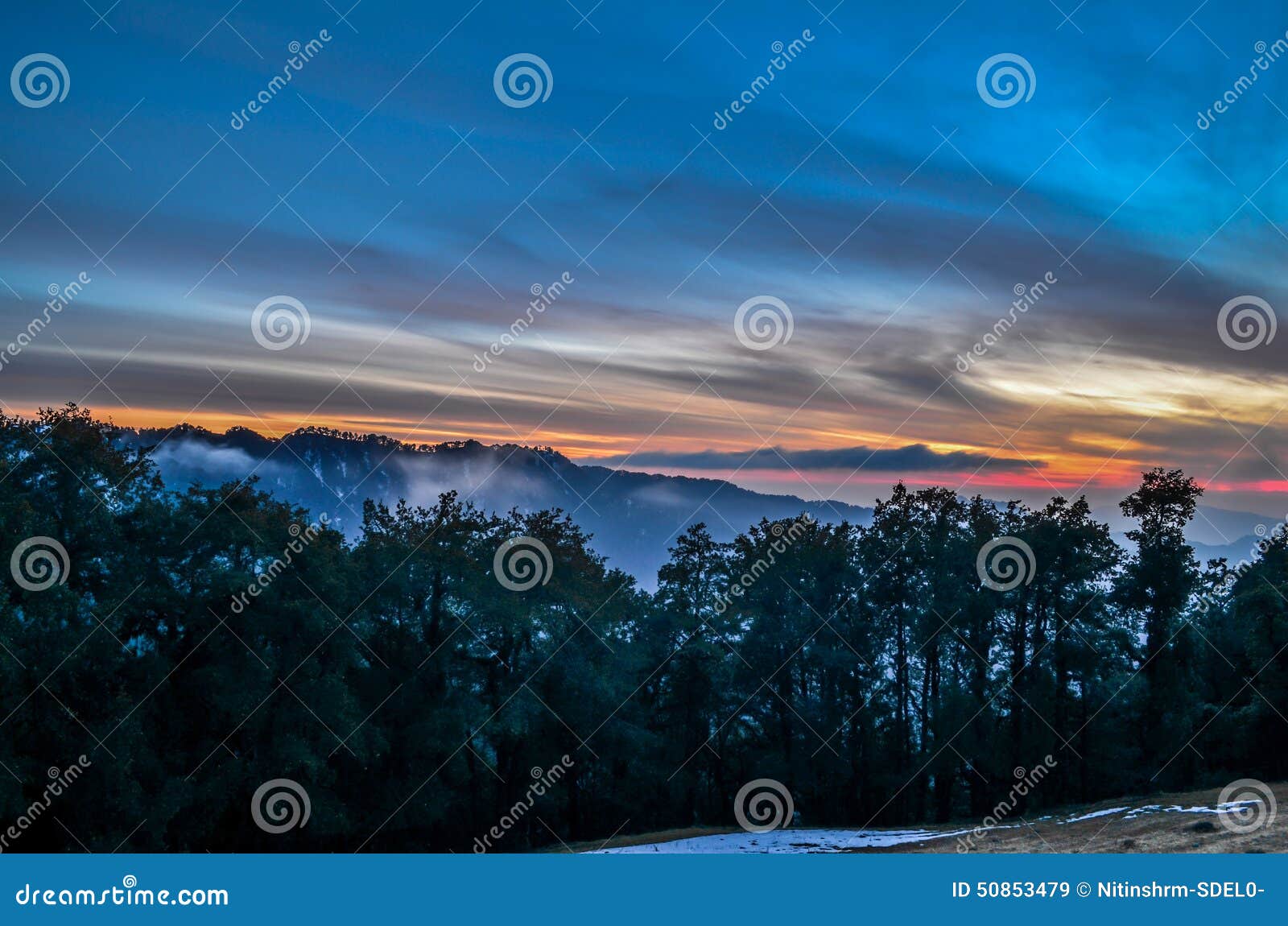 Sun set at mountains stock image. Image of outdoor, black - 50853479