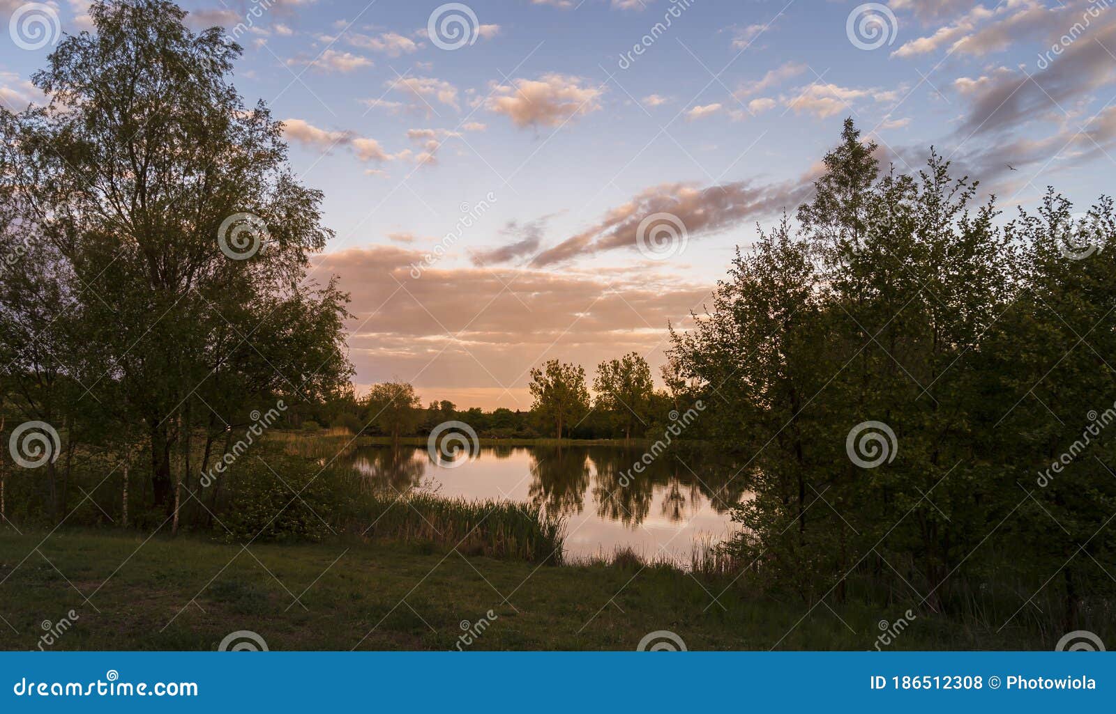 The Colors of the Setting Sun Editorial Stock Photo - Image of blue ...