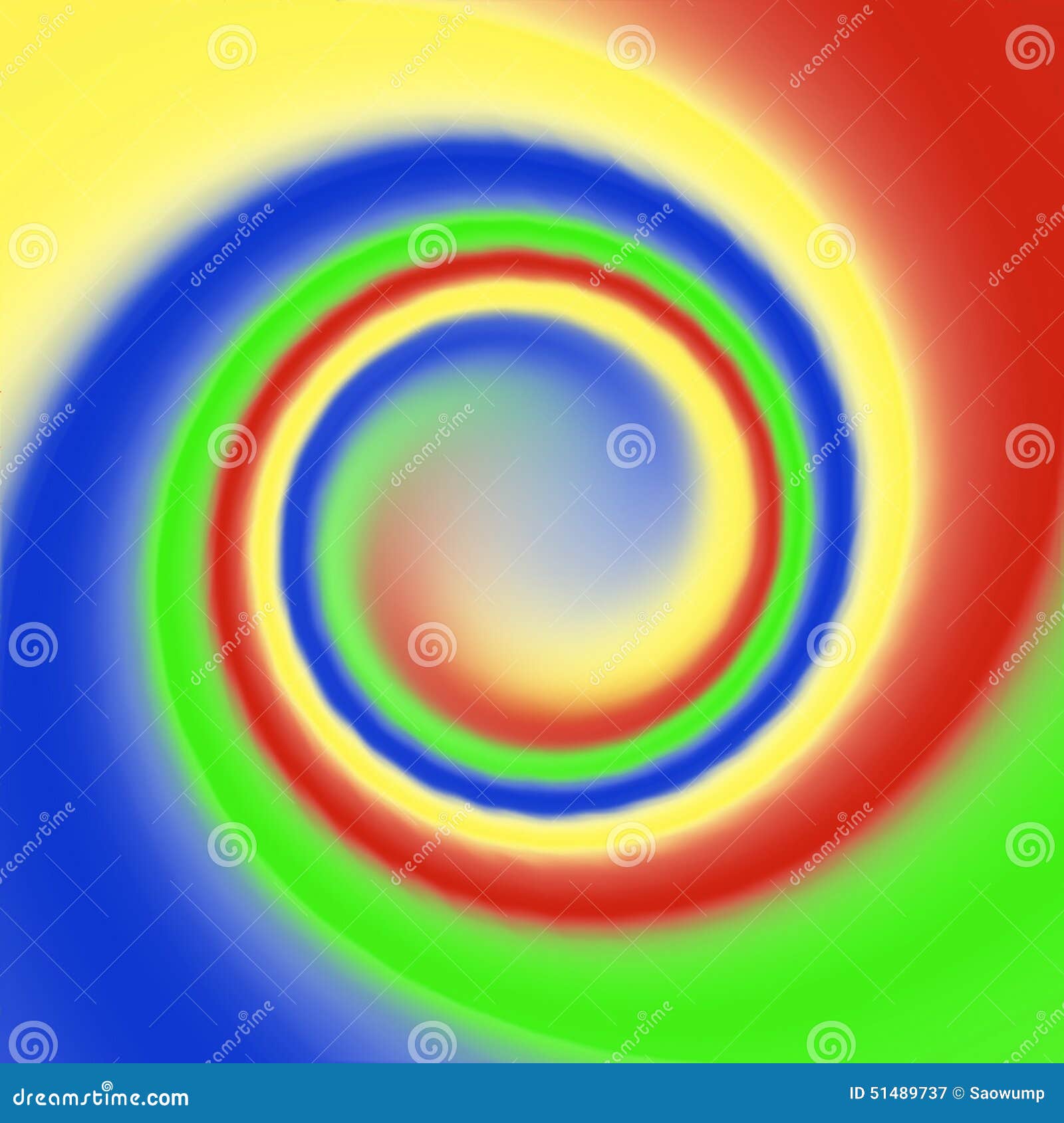Colors Spin Abstract Background Stock Illustration - Illustration of ...