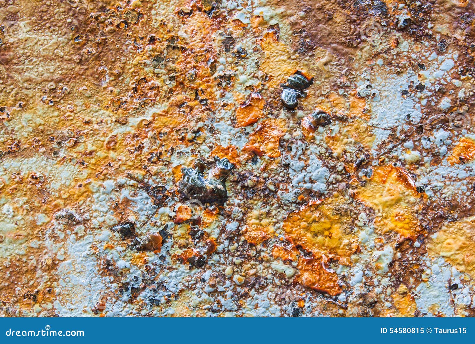 Colors and Surface Texture of Rusty Metal Stock Image - Image of ...