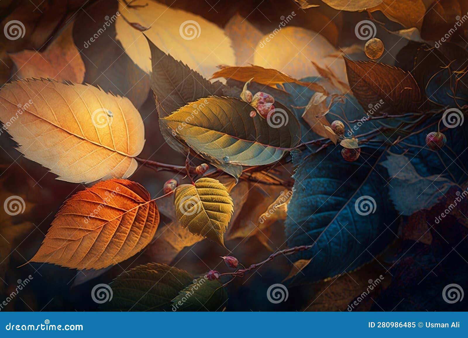 Colors and Textures Highlighted by Soft, Diffused Light and Intricate ...