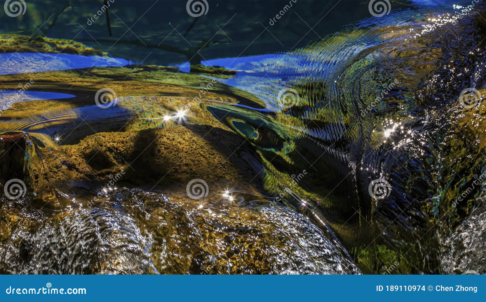 The Colors of Water stock photo. Image of smooth, spectacular - 189110974