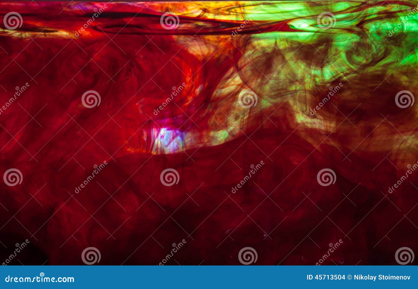 Colors in water stock photo. Image of paint, gravity - 45713504