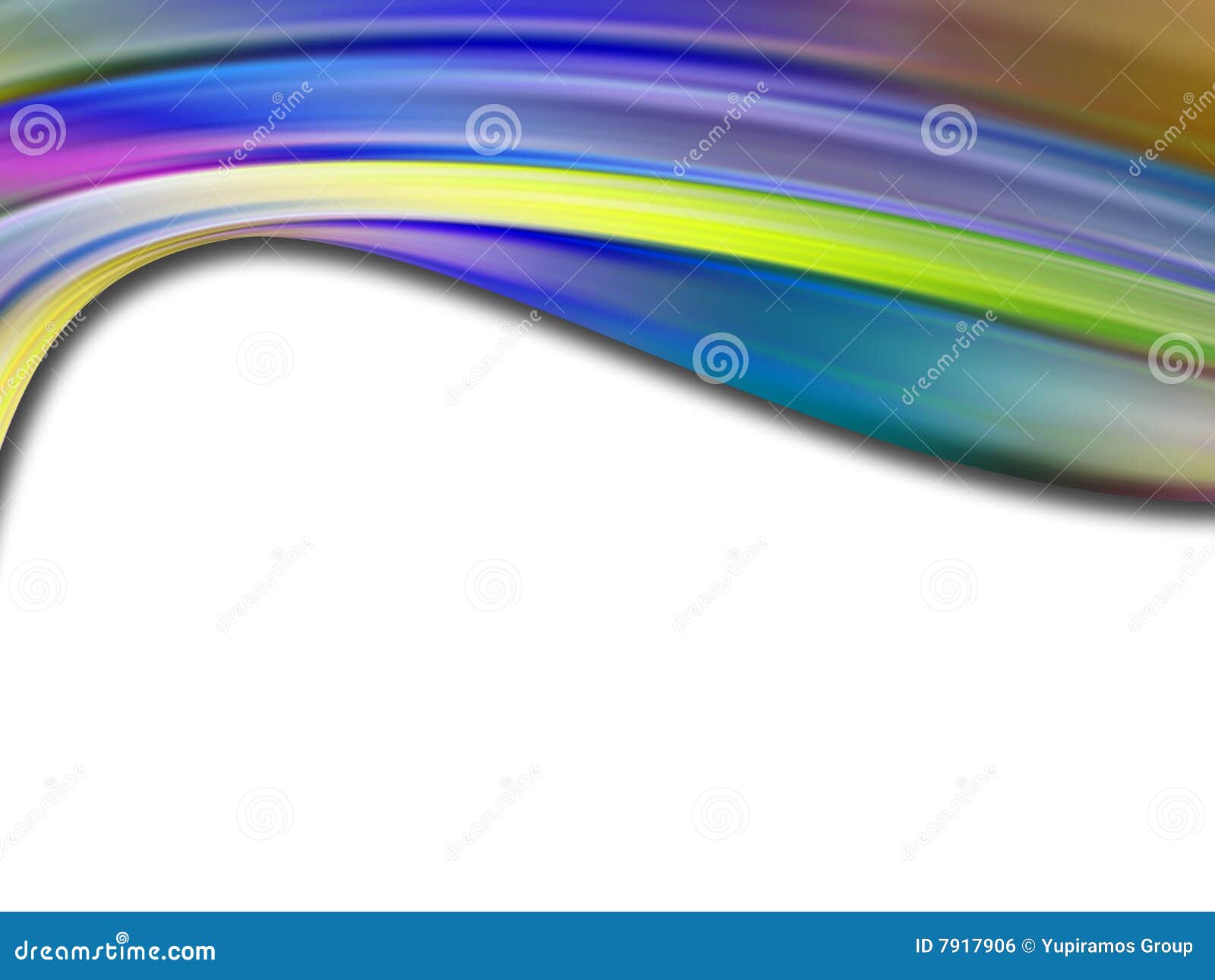 Colors wave stock illustration. Illustration of multicolored - 7917906