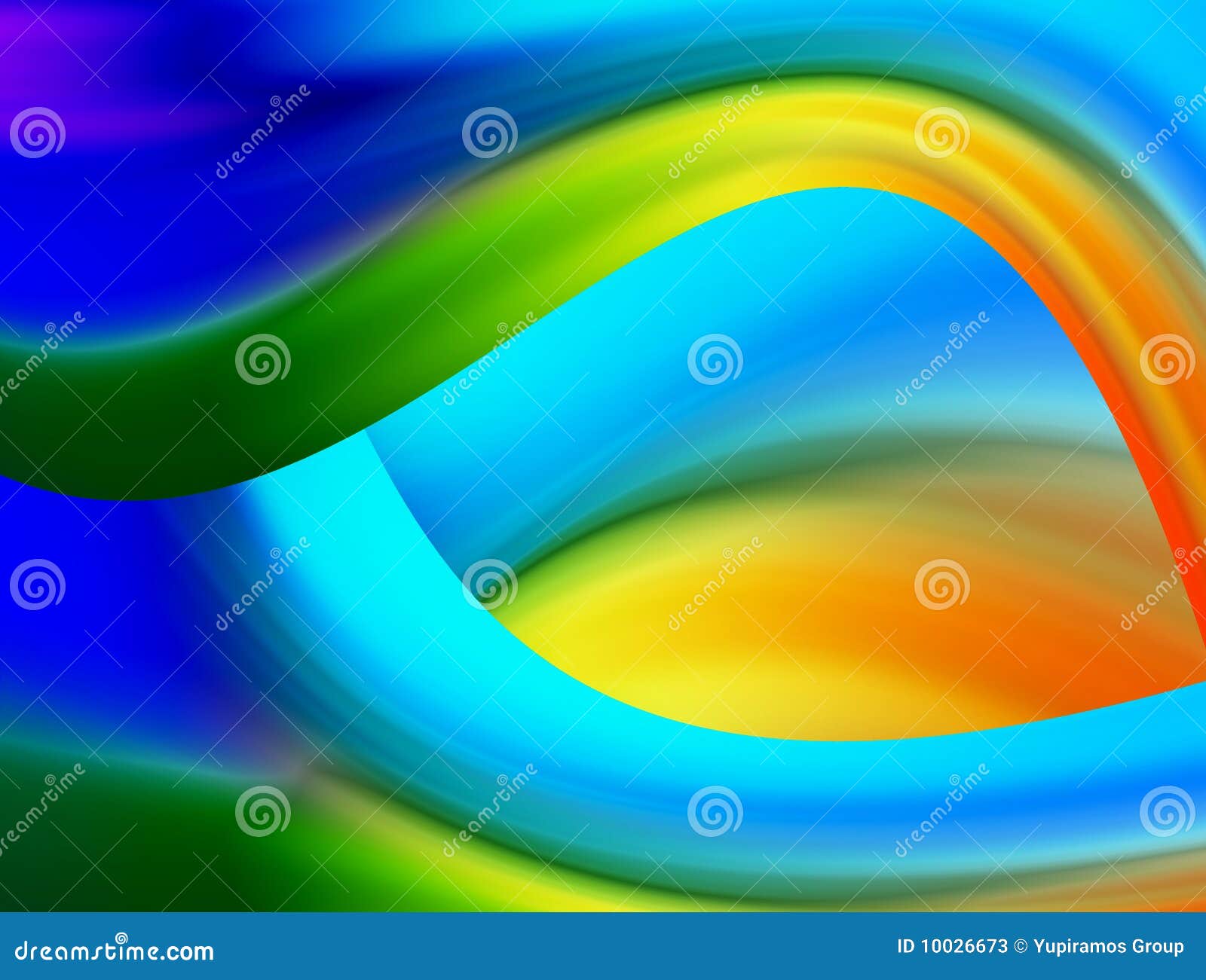Colors waves stock illustration. Illustration of curve - 10026673