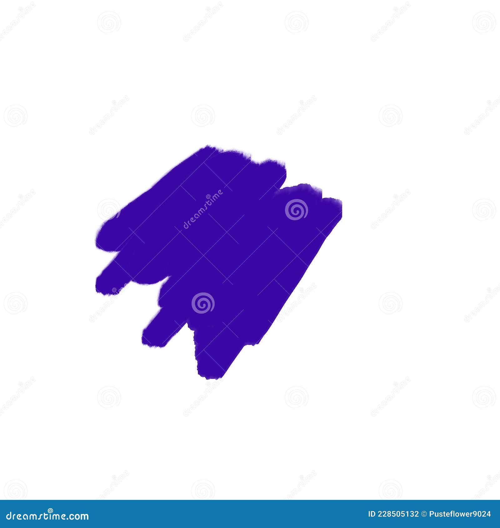 Blue Color Scribble on White Background Stock Illustration ...