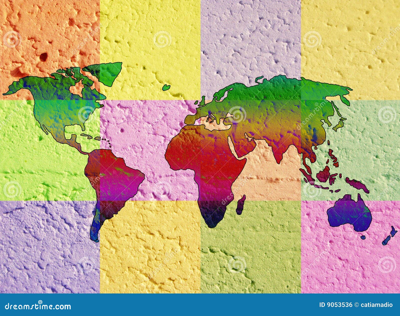 Colors of the world stock photo. Image of earth, planet - 9053536