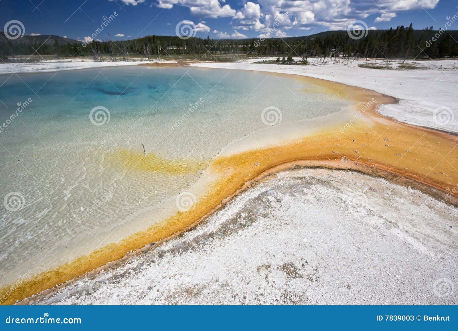 Colors of Yellowstone stock image. Image of color, wyoming - 7839003