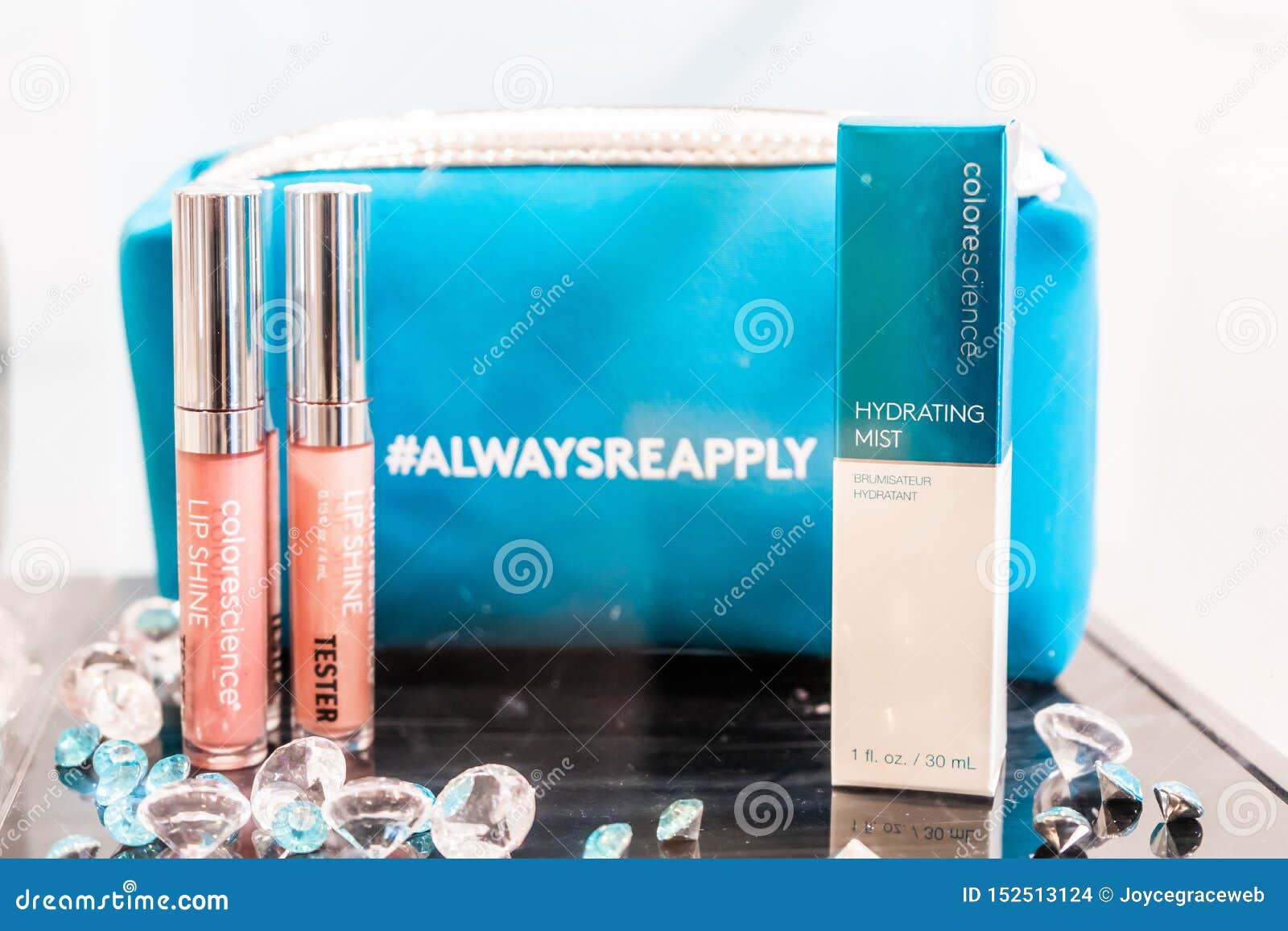 Packaging Dark Blue Makeup