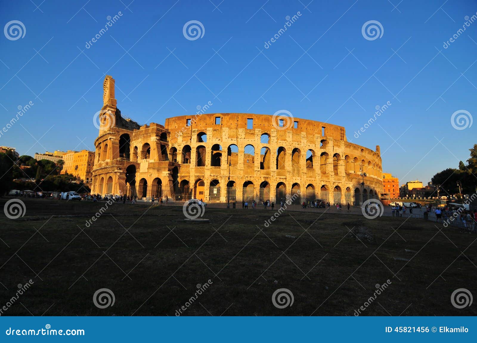 Coloseo in Rome editorial photo. Image of roma, building - 45821456